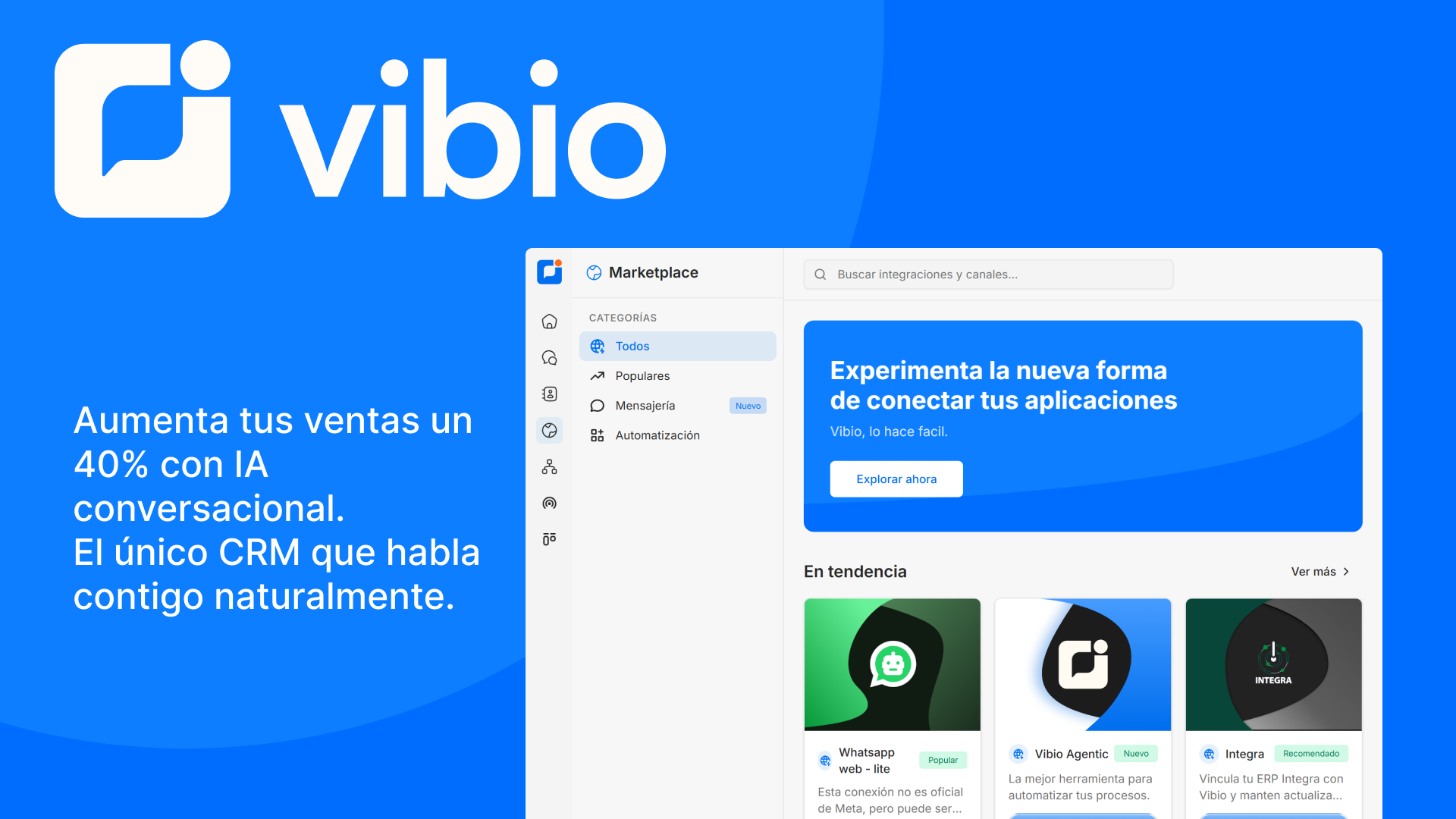 Vibio - CRM Conversacional con IA